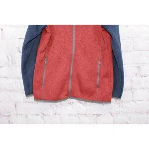 L.L. Bean | Shirts & Tops | Ll Bean Sweater Fleece Hooded Colorblock ...